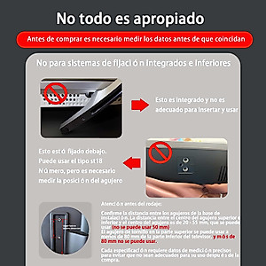 TV Stand, Base Table Top TV Stand, TV Legs TCL LCD LED Flat Screen TVs, TV Stand Mount Legs with Screws, Suitable for Small Sized TVs