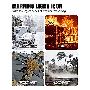 2023 Newest Emergency Radio, 4000mAh Power Bank Solar Hand Crank Radio, AM/FM/WB/NOAA and Alert Portable Weather Radio, Multifunctional SOS Alarm Survival Radio with Flashlight for Outdoor Home