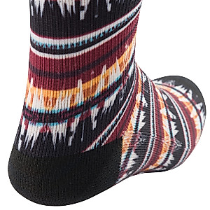 HOOey Graphic Boot Socks Western-Inspired Boot Socks for Men | Totem | Large | Single Pair