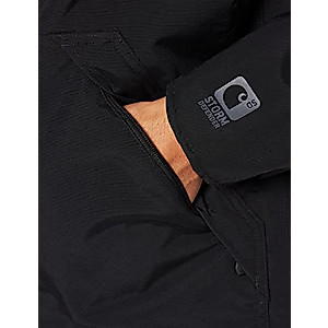 Carhartt Men's Storm Defender Loose Fit Heavyweight Jacket (Regular and Big & Tall Sizes),Black,Large