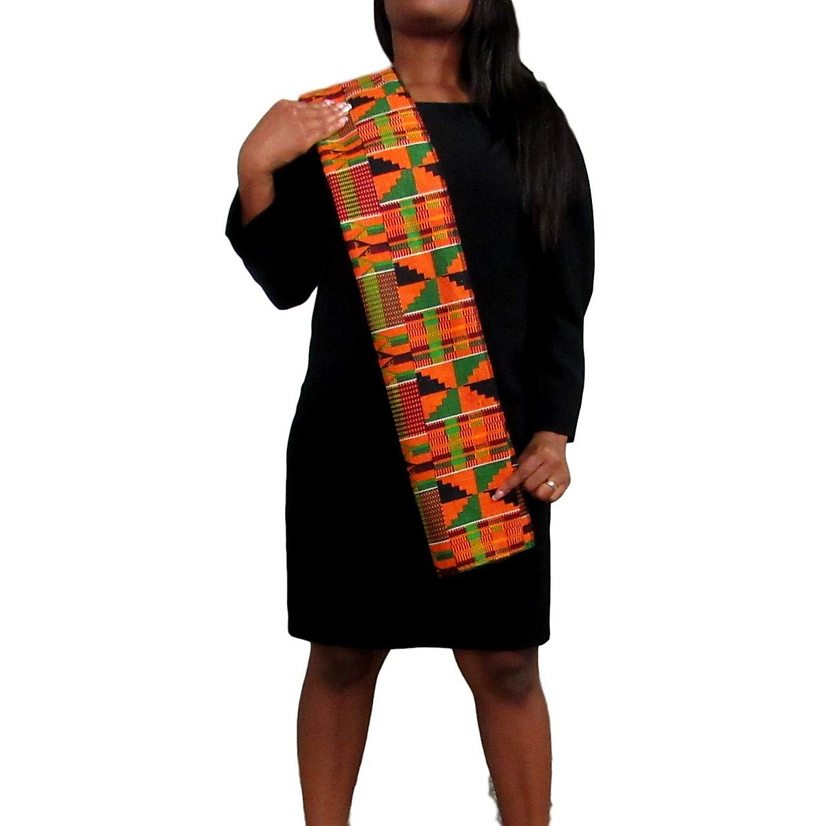 African Kente Stole, Kente Scarf, Sash, Kwanzaa, Choir, Black History, Graduation, African Pattern, Table Runners