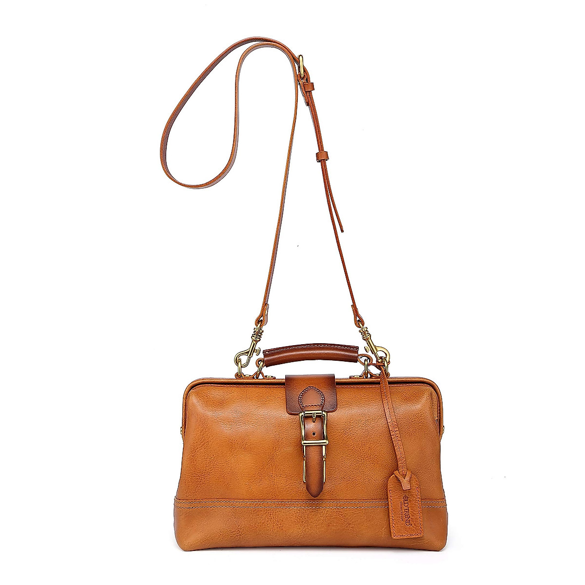 OLD TREND Genuine Leather Doctor Satchel (Chestnut)