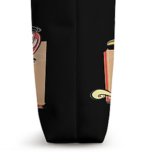 The Flintstones Pebbles and Bam Bam Race Tote Bag