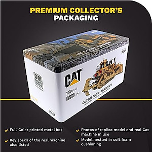 Diecast Masters 1:50 Caterpillar D11 Track-Type Tractor - TKN Design | High Line Series Cat Trucks & Construction Equipment | 1:50 Scale Model Diecast Collectible | Diecast Masters Model 85604