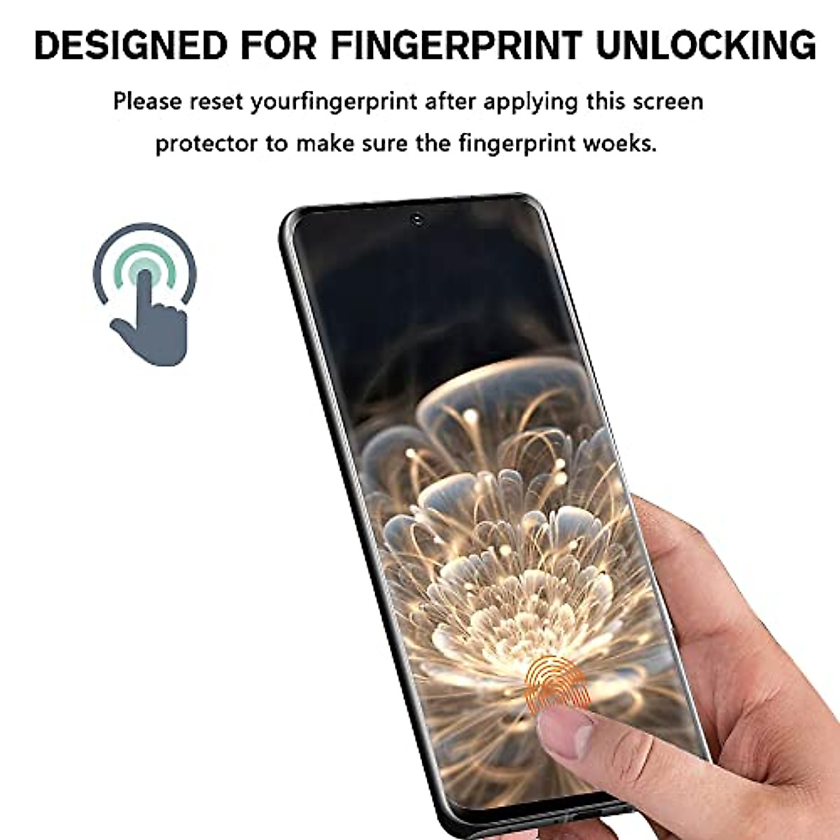 2 Pack Galaxy S23 Ultra Screen Protector, HD Tempered Glass Screen Protector and Privacy Tempered Glass Protector, [9H Hardness] [3D Curved] [Anti-Privacy] For Samsung Galaxy S23 Ultra 5G(6.8 Inch)