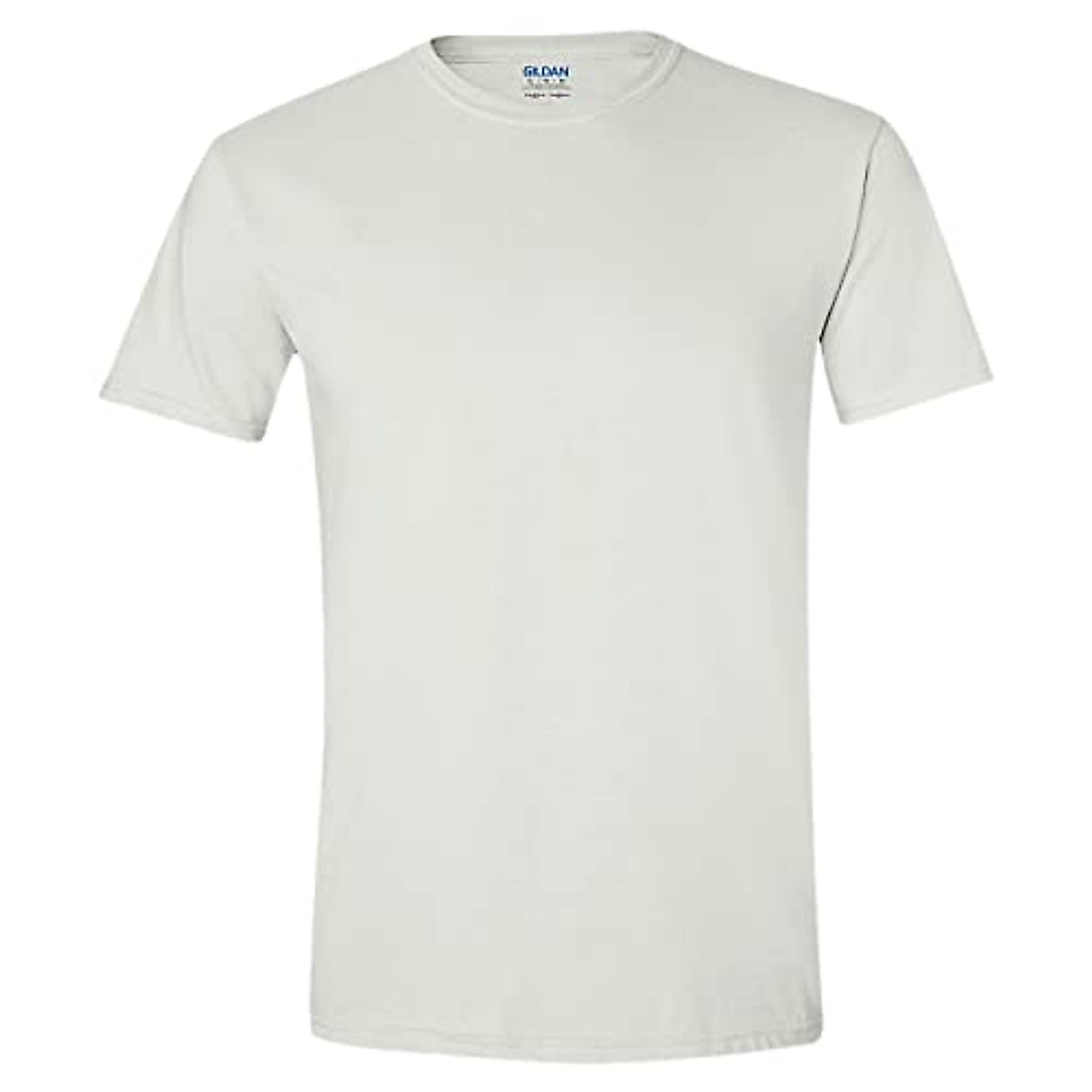 Gildan Men's Cotton Stretch T-shirts, Multipack, Artic White (Crew 3-Pack), Small