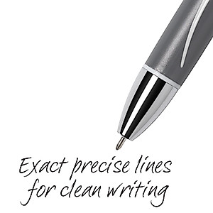 BIC Glide Exact Retractable Ball Point Pen, Fine Point (0.7 mm), Black, Precise Lines For Clean Writing, 3-Count