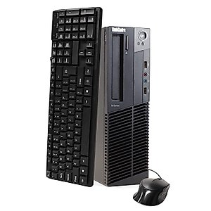 Lenovo ThinkCentre M92 Desktop Computer, Intel Core i5 3.2 GHz, 16 GB RAM, 2 TB SATA HDD, Keyboard & Mouse, DVD-ROM, Windows 10 Professional (Renewed)