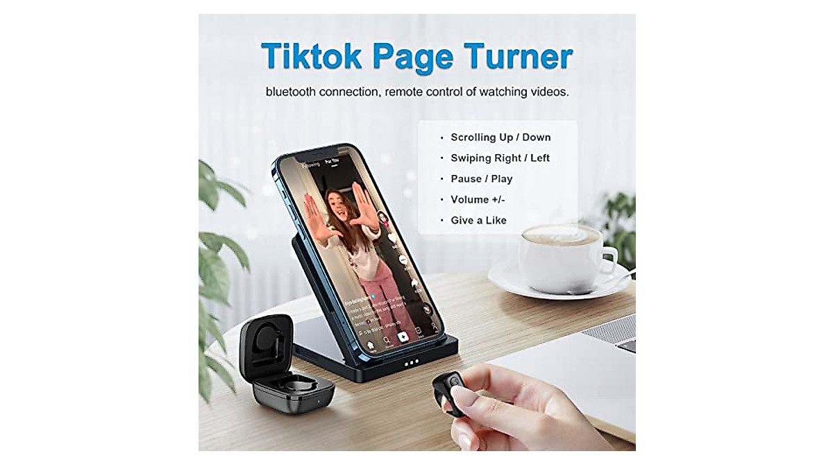 TikTok Remote Control Ring - Ease Your Scrolling Experience
