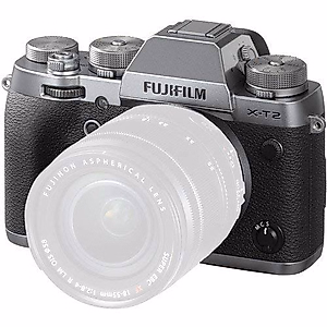 Fujifilm X-T2 Mirrorless Digital Camera International Version (No Warranty) (Body Only, Graphite Silver Edition)