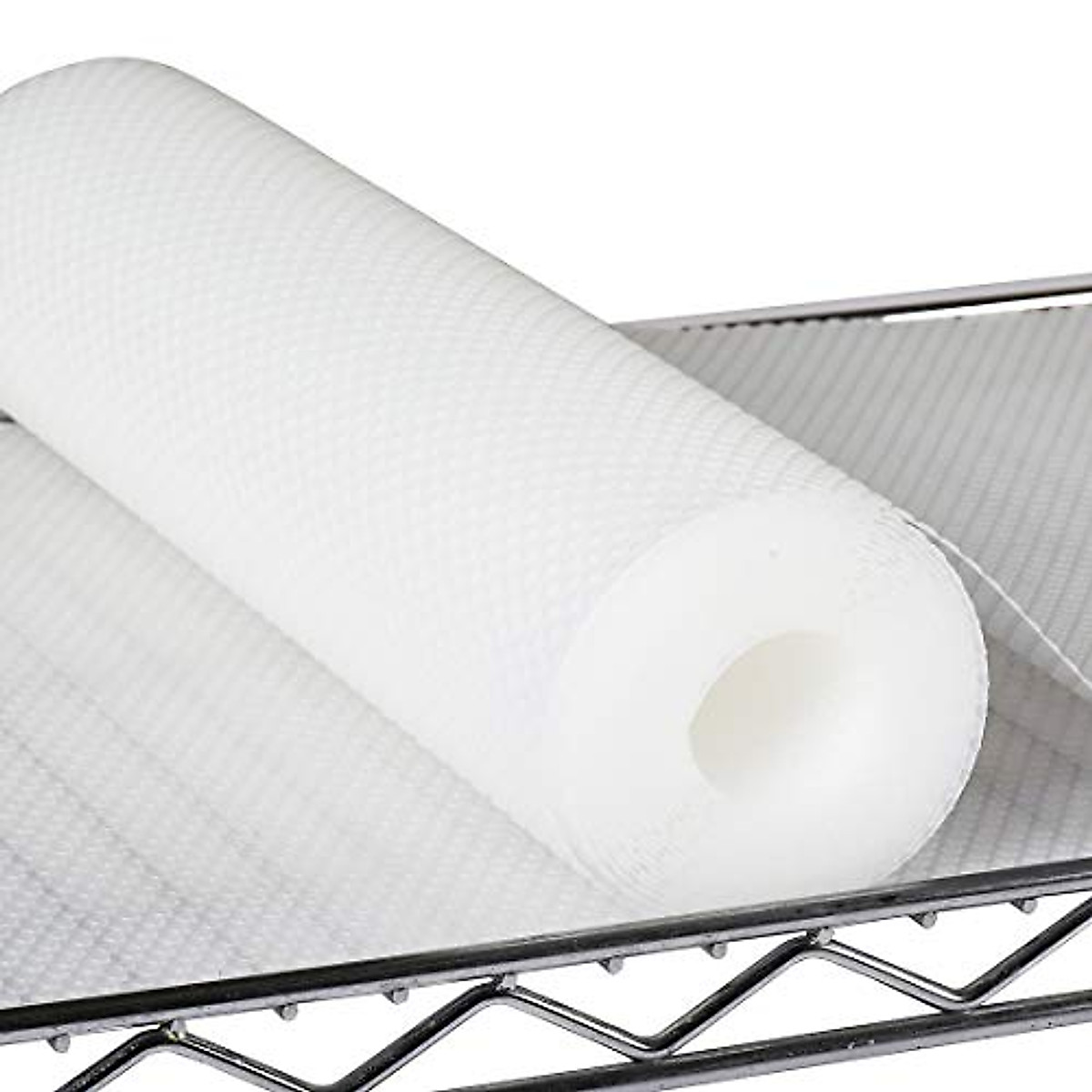 Thicken Wire Shelf Liner - Heavy Duty Wire Shelves Liners 13.5 Inch x 157 Inch, Transparent Pantry Shelf Liners, Raindrop Non-Slip Refrigerator Mats for Metal Shelving, Waterproof Drawer Liner