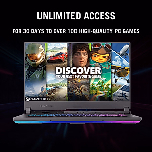 ASUS ROG Strix G15 Gaming Laptop, 15.6” 16:9 FHD 144Hz, GeForce RTX 3050, AMD Ryzen 7 6800HS, 8GB DDR5, 512GB PCIe SSD, Wi-Fi 6E, Windows 11, G513RC-EH71