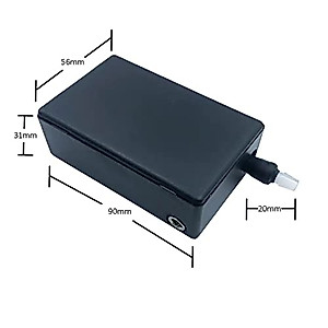 WHATAVAL Mini Foggy Machine Fogger Smoke Maker Wireless Remote Control Large Volume Generator Kit for Photography Cosplay Airflow Testing