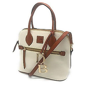 Pebble Grain Domed Satchel