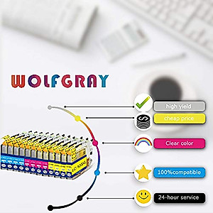 Wolfgray LC103 XL Compatible Replacement for Brother LC103XL LC103 Ink Cartridges for Brother MFC J870DW J450DW J470DW J650DW J6720DW J4410DW J4510DW J4710DW J4310DW J285DW 475DW (12 Color, 4C+4M+4Y)