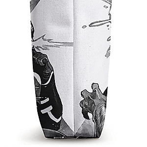 Marvel X-Men Mutant Super Heroes Black and White Tote Bag