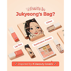 AMTS Webtoon True Beauty - 02 Some Sweet | Coral Lip Tint Stain | High Pigment Liquid Shine Non-Sticky Long-Wearing Long-Lasting | Korean Webtoon True Beauty Cute Coral Makeup