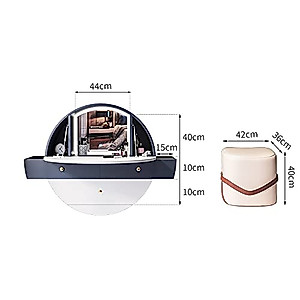 LEONYS Vanity Set, Makeup Vanity Table with Mirror, Dressing Table with 3 Drawers for Cosmetics Storage