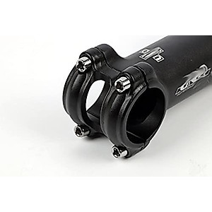 ZECHAO 7/17 Degree Bike Stems,31.8mm Ultra-Light Aluminum Alloy Bike Stem Bike Power Parts Mountain Road Bike Bike Stem (Color : 7 Degree, Size : 130mm)