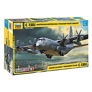Zvezda -7325 Hercules C-130J, Scale 1/72, Model Kit, ZS7325
