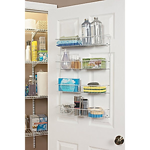 ClosetMaid 8033 4-Tier Wall Rack, 18-Inch Wide
