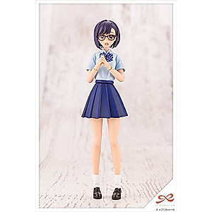 Kotobukiya Sousai Shojo Teien: Koyomi Takanashi (Ryobu High School Summer Clothes) Dreaming Style True Sapphire Plastic Model Kit, Multicolor, (JK026)