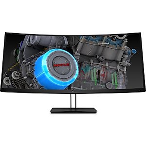 HP Z4W65A8#ABA Z38c LED-Backlit LCD Monitor Curved 37.5" Black (Renewed)