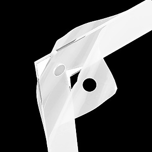 Auveach 1 Pack 35PT Acrylic TCG Triple Cards Frames, One-Touch-Open, Card Display, Clear Card Stands, Transparent Card Stands (Triple 1 Pack, 20mm)