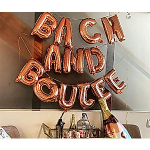JeVenis Bach and Boujee Balloons Bachelorette Party Decor Bach Party Decorations Bride and Boujee Banner Bachelorette Decor Bach Balloons