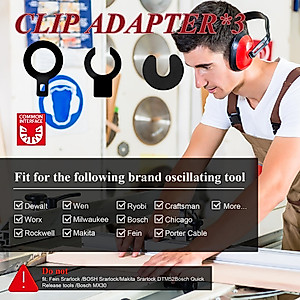 162𝑷𝑪𝑺 Oscillating Saw Blades Accessories - Multi Tool Blades and Sanding Kits - Precise Cuts on Wood, Metal, Plastics - Quick Release Compatible with Dewalt,Milwaukee Makita, Ryobi, Rockwell