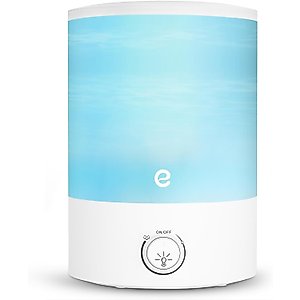 Esemoil Humidifiers for Bedroom, 2.5L Cool Mist Ultrasonic Air Humidifier with Top Fill & Quiet, 360° Nozzle, BPA Free, 25 Hour Diffuser with 8 Color Light & Auto Shut-off for Home Baby Nursery Plants