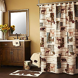 SKL Home Yellowstone Timber Ridge Tip Towel, 11" x 18", Wheat