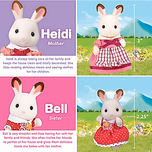 Calico Critters Red Roof Country Home - Dollhouse Playset with Figures, Furniture and Accessories for Ages 3+