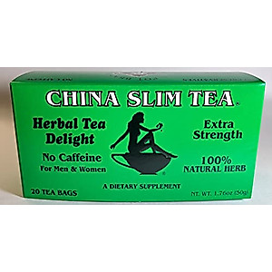China Slim Tea (Extra Strength), 1.7 Oz (20 Count)