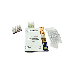 Innovating Science ABO/Rh Blood Typing - Explore Blood Typing Techniques & Test Using Simulated Blood Samples - Distance Learning Kit