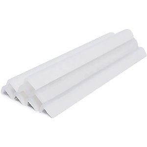 Edge and Corner Guards, 0.8 ft * 8 Pack, Food Grade Silicone Corner Protectors for Baby Proofing (Semitransparent White)