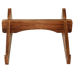 ABHANDICRAFTS Year END Sale - Wooden Laptop Stand Portable Foldable Laptop Holder for MacBook, Computer Desktop Organizer Suitable for All Laptops Sized