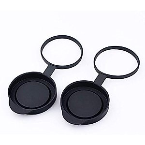 SVBONY Protective Rubber Objective Lens Caps for Fits Binoculars with Outer Diameter 52-54mm