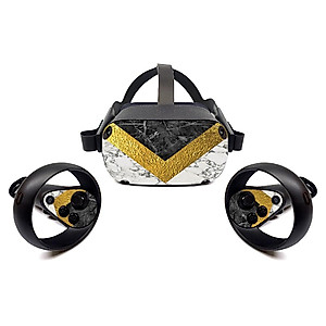 MightySkins Skin for Oculus Quest - Modern Marble | Protective, Durable, and Unique Vinyl Decal Wrap Cover | Easy to Apply, Remove, and Change Styles | Made in The USA