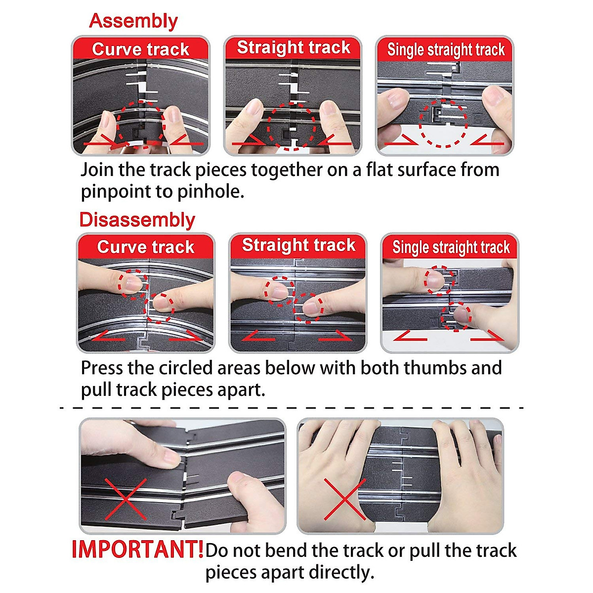 AGM MASTECH Slot car Set with Racing Assistant APP No.ASR-02 1:43 Scale