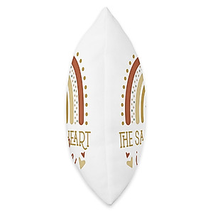 Studio 719 Designs Same Heart History Month Black Lives Matter Juneteenth Throw Pillow, 18x18, Multicolor