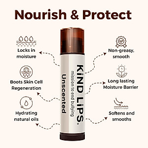 USDA Organic Lip Balm Variety 5 Pack – 100% Natural, Moisturizing Lip Care with Beeswax & Coconut Oil – Hydrating Lip Balm for Dry, Chapped Lips, Chapstick Best Lip Repair for Women, Men, Kids