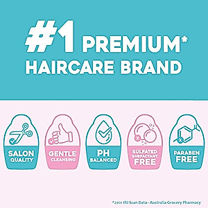 OGX Thick & Full + Biotin & Collagen Volumizing Shampoo for Thin Hair, Thickening Shampoo with Vitamin B7 & Hydrolyzed Wheat Protein, Paraben-Free, Sulfate-Free Surfactants, 13 fl oz