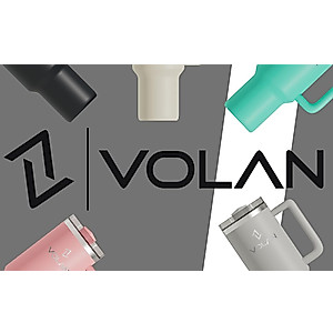 2nd Generation 40 oz Tumbler with Handle and Straw Insulated Tumblers Cups with Lids Straws Double Wall Vacuum Thermos cup 304 Stainless Steel Travel Mug Gifts for Men Women Him Her (Fog)