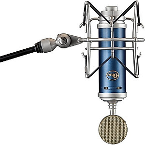 Blue Bluebird SL Large-Diaphragm Condenser Studio Microphone with Kellopy Pop Filter & XLR Cable Bundle