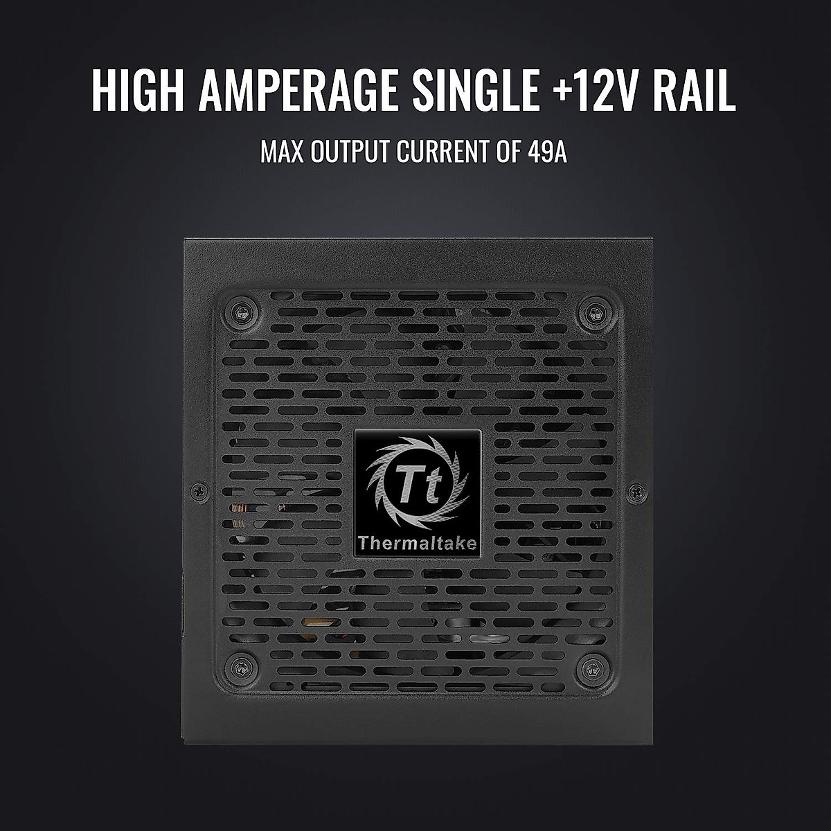 Thermaltake Toughpower GX2 80+ Gold 600W SLI/Crossfire Ready Continuous Power ATX 12V V2.4/EPS V2.92 Non Modular Power Supply 5 Year Warranty PS-TPD-0600NNFAGU-2