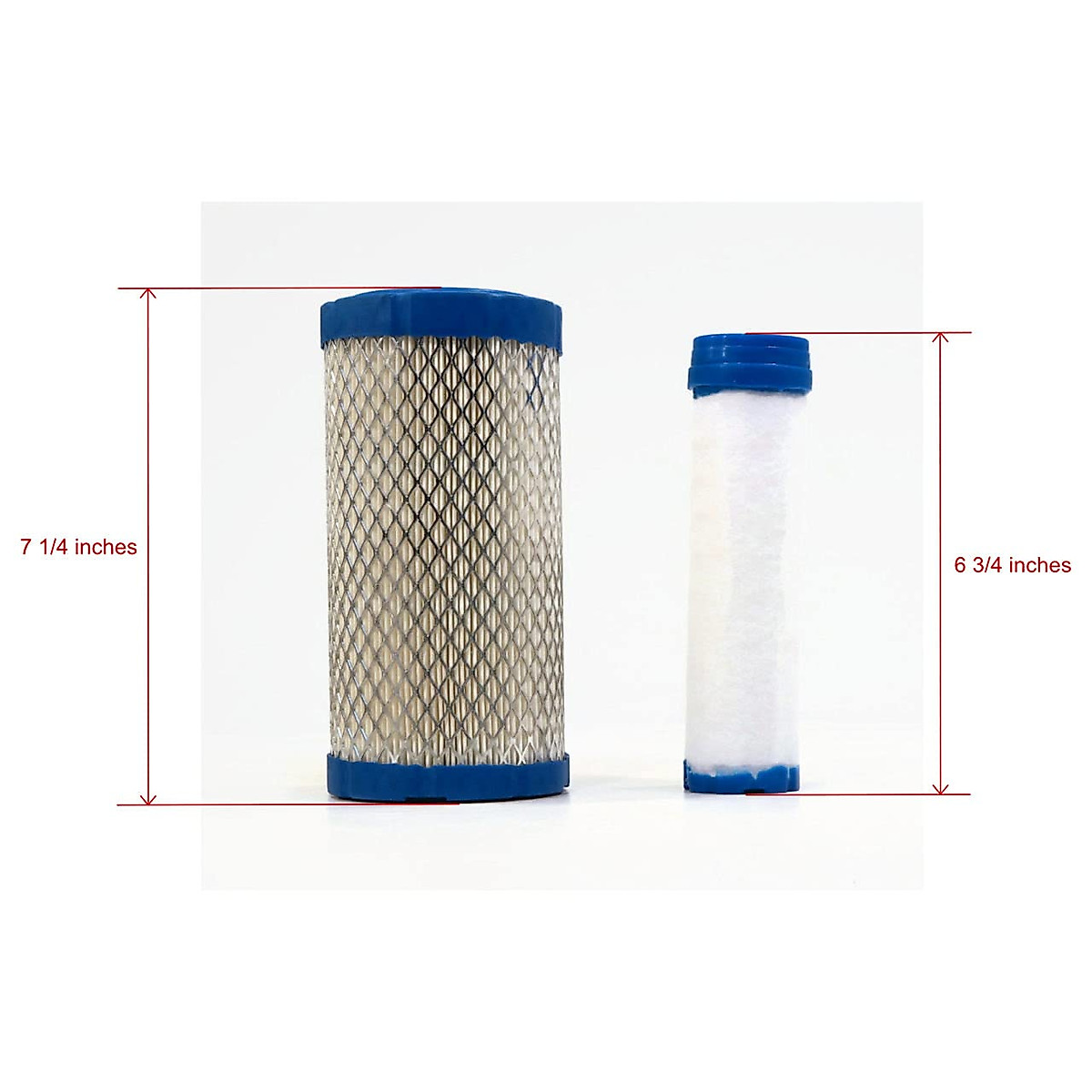 The ROP Shop | Air Filter Kit for Toro Grounds Pro 2000D with Inner and Outer Filter Assembly