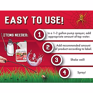 7.9% Bifenthrin Insecticide - 32 Ounces - (Compare to Leading Brands) – Professional Insect Control - Kills on Contact - Fire Ants, Ticks & More