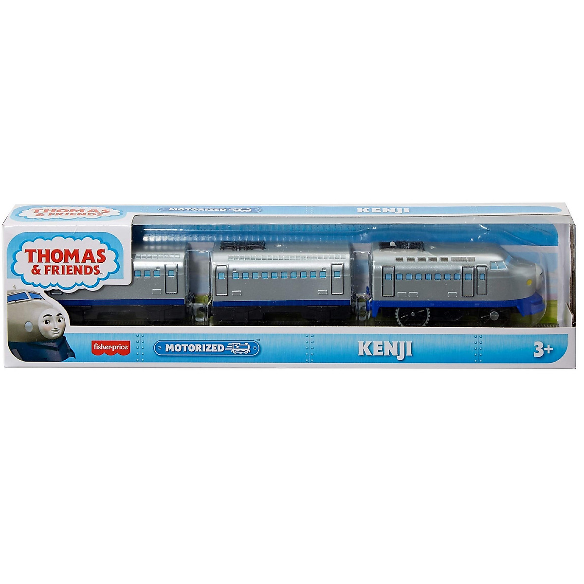 Thomas & Friends Kenji Battery-Powered Motorized Toy Train Engine for Preschool Kids Ages 3 Years and up