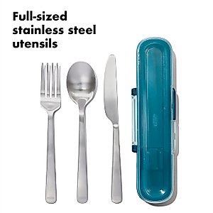 OXO Good Grips Prep and Go Utensils with Case Good Grips Prep & Go 6.3 Cups Salad Container
